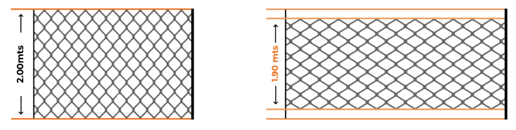 Tejido Romboidal – Area Abierta